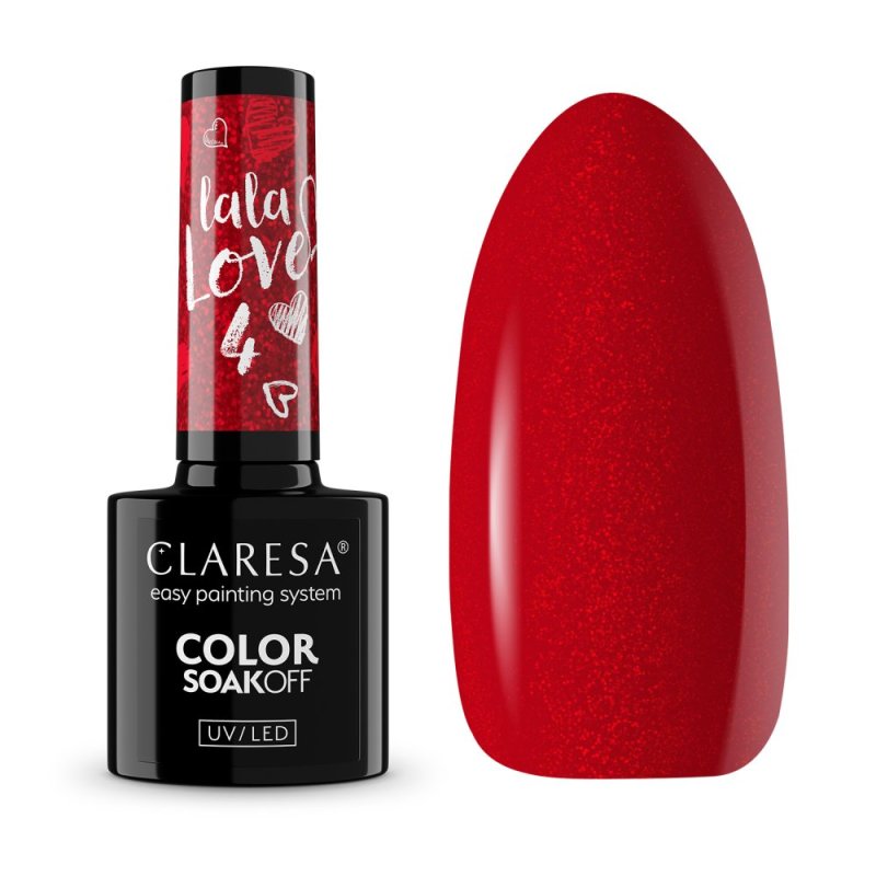 Claresa® La La Love 4, 5g | Gel laky na nehty Claresa | Limana.cz