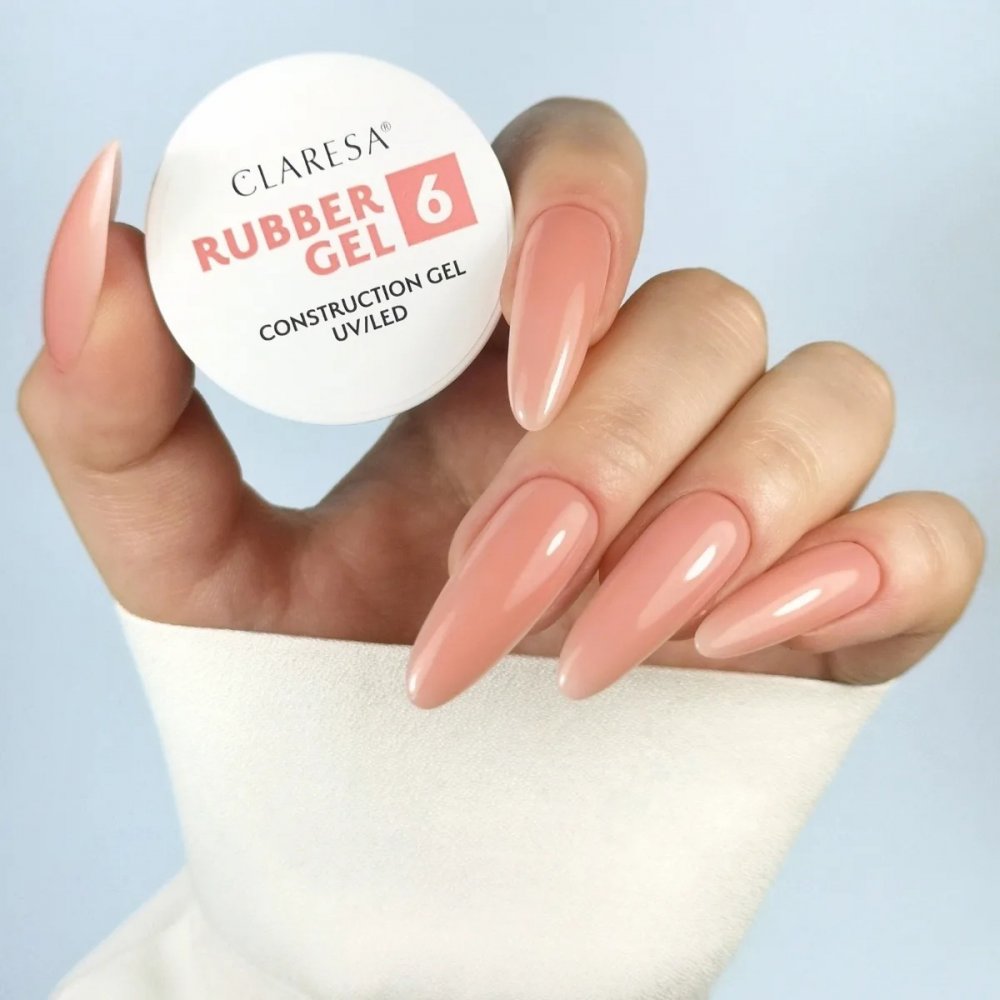 CLARESA® Rubber Gel 6, 45g - Construction UV/LED gel | Aspira.sk